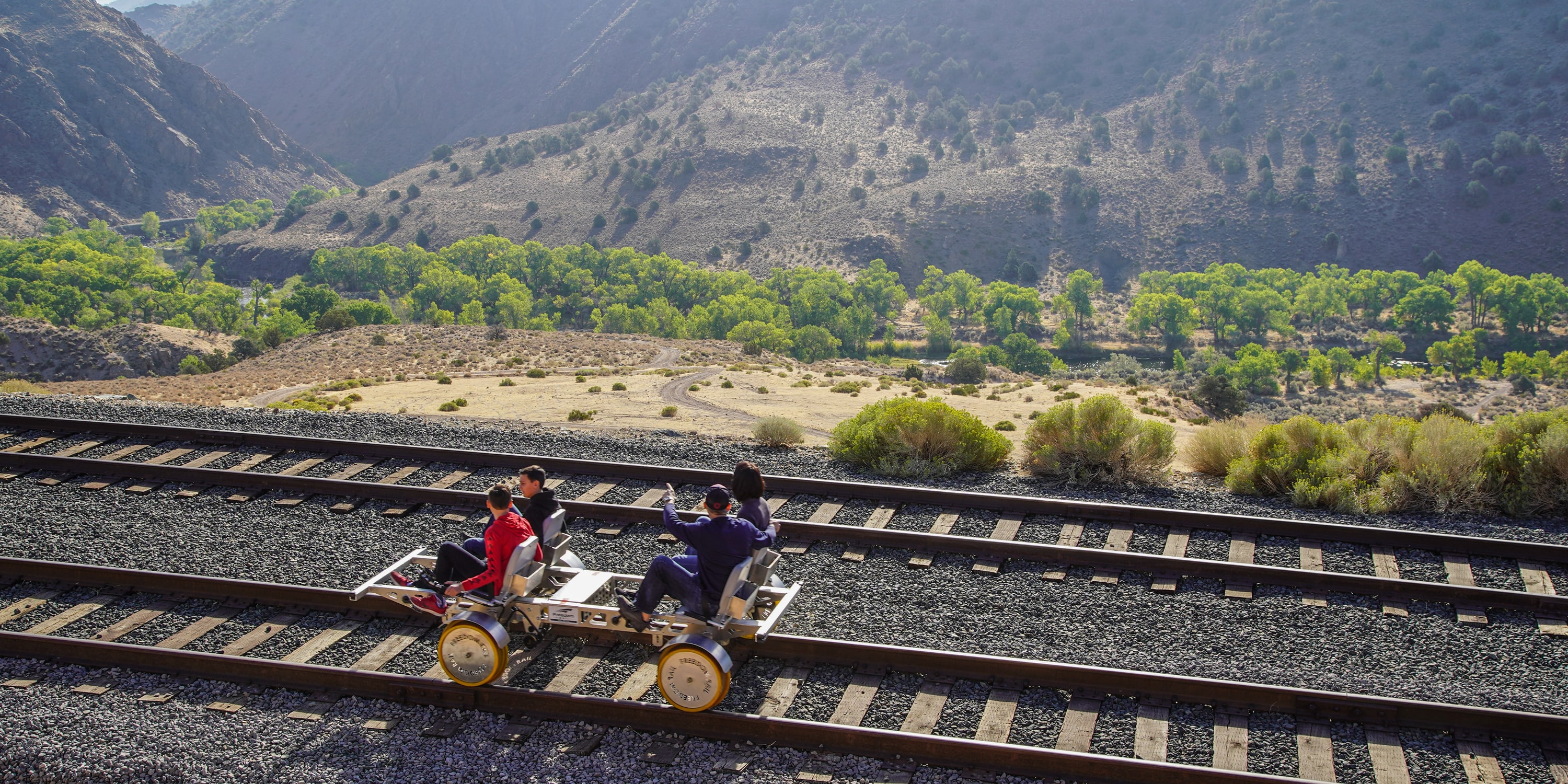 Railbike Adventures in the West | Via