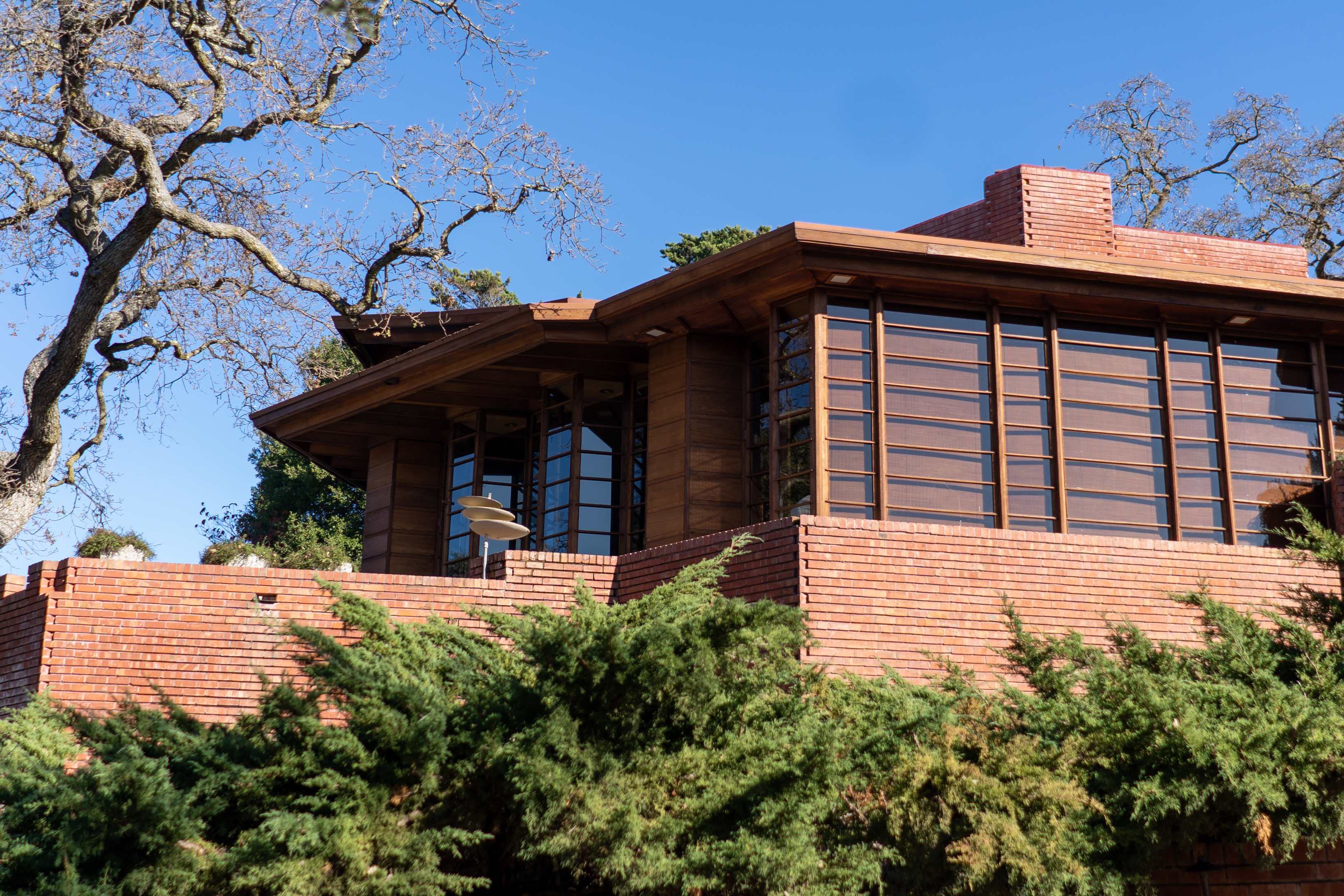 Life 55 Mph Hanna House Frank Lloyd Wright In