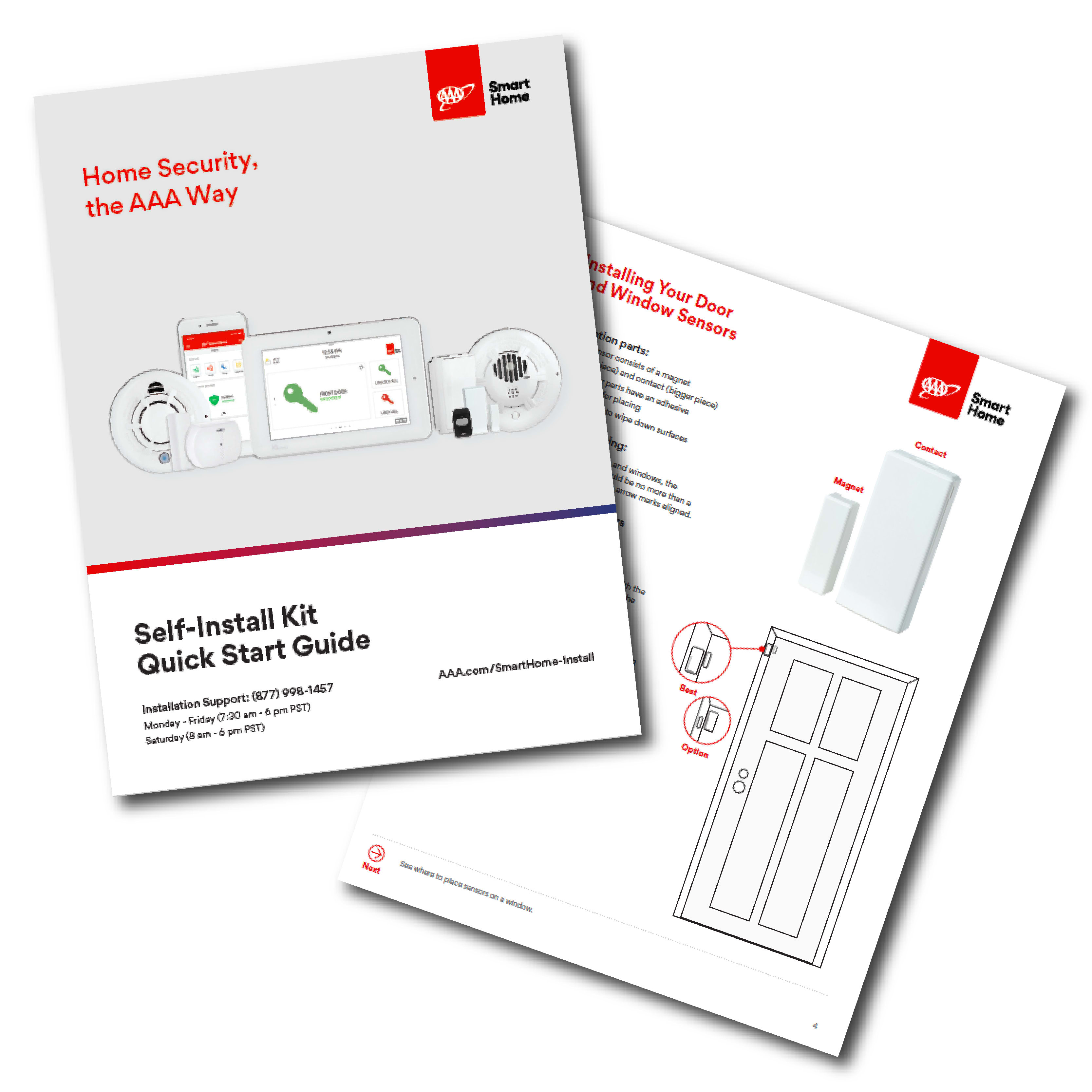 Self-Install Kit Guide & Support | AAA Smart Home Security