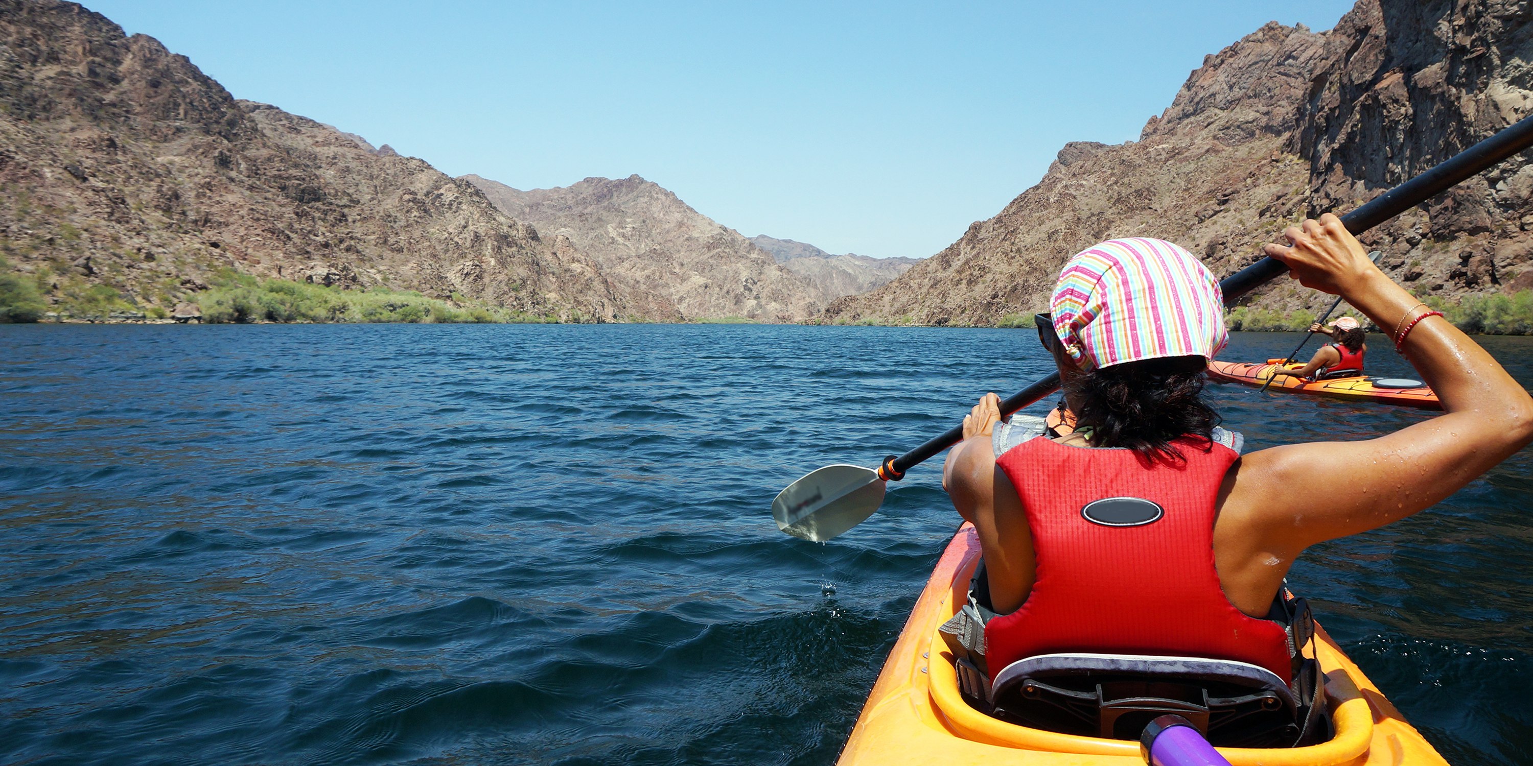 Kayaking Below Hoover Dam | Via