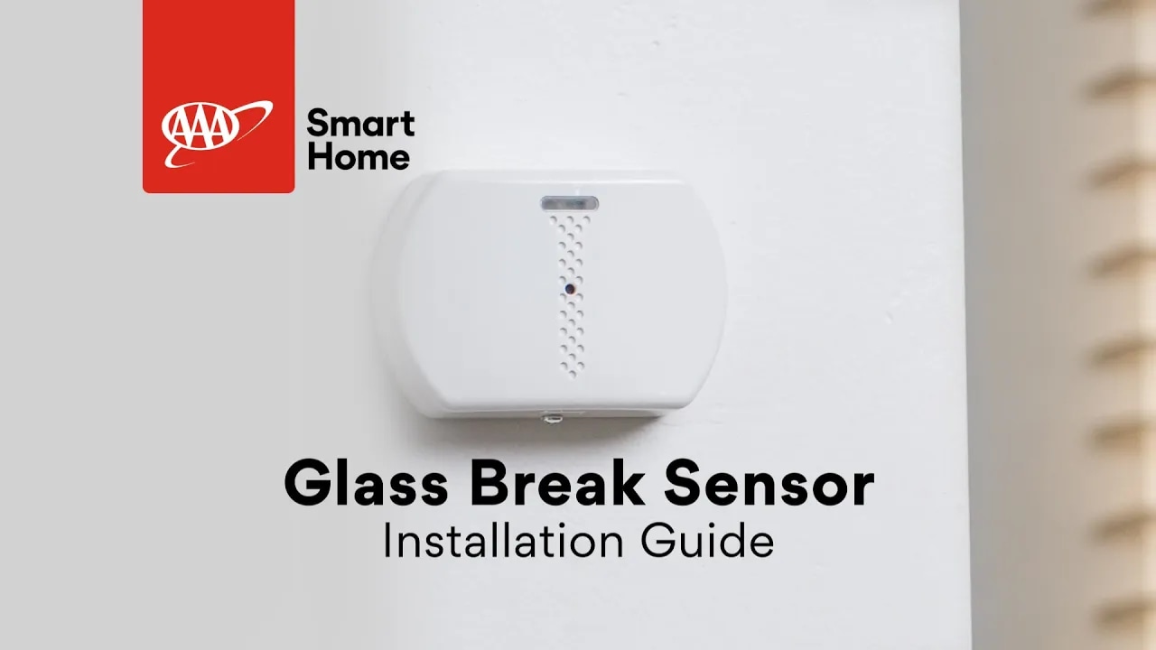 Installing Your Glass Break Sensor | AAA Smart Home Security