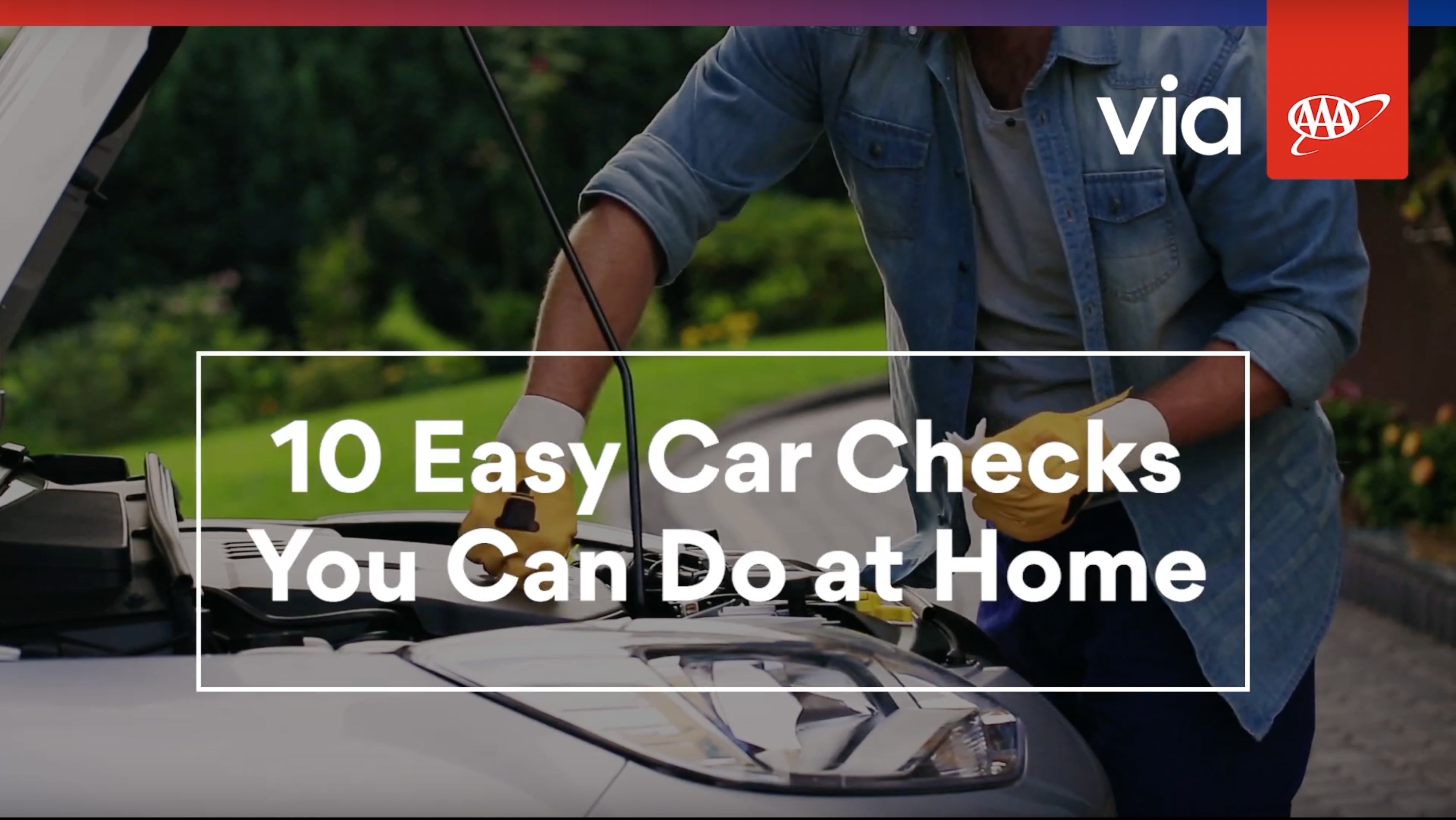 DIY Car Maintenance Tasks You Can do at Home | Via
